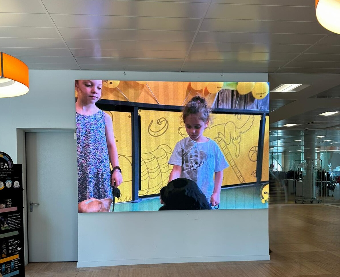 Ledwall for corporate hall and reception | Macropix