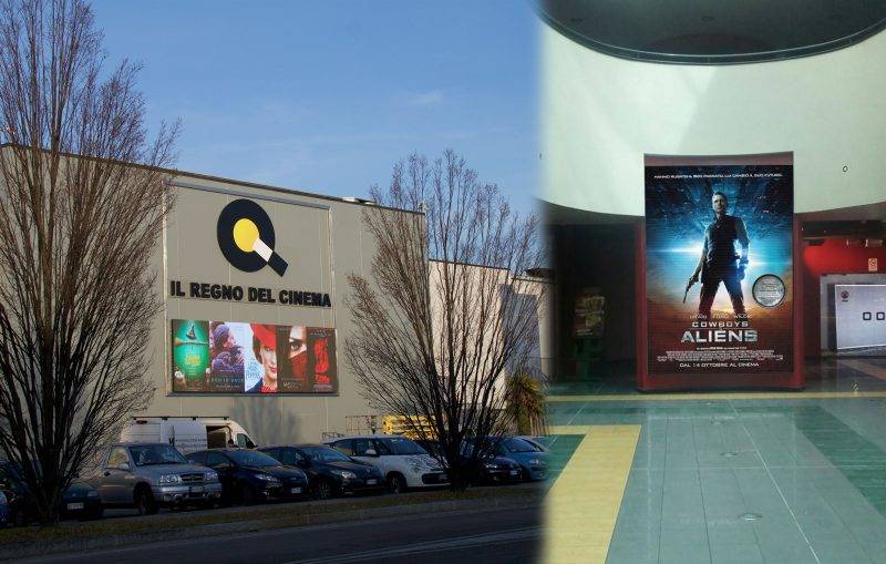 Led screen OZ cinema - Brescia | Macropix